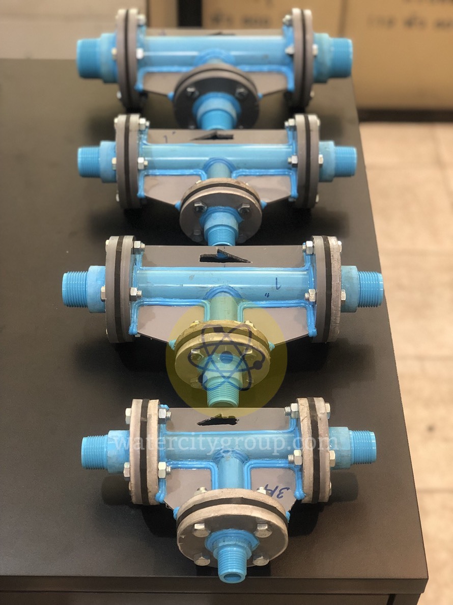 ชุด Ejector PVC ขนาด 1 นิ้ว (8 หุน) - วอเตอร์ซิตี้ ระบบน้ำอุตสาหกรรม ประสบการณ์กว่า 40 ปี